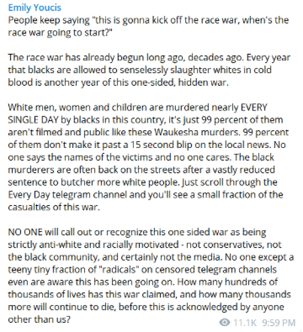 Waukesha: Tragedy Exploited by White Supremacists | Connecticut ADL