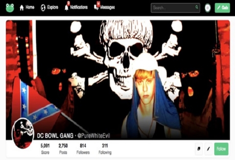 Another White Supremacist Uses Gab to Share Violent, Racist Fantasies ...